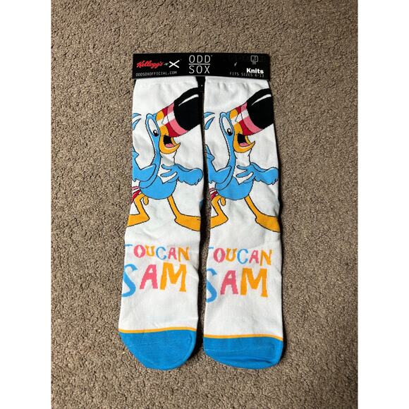Odd Sox | Underwear & Socks | Nwt Kelloggs X Odd Sox Crew Socks Toucan ...